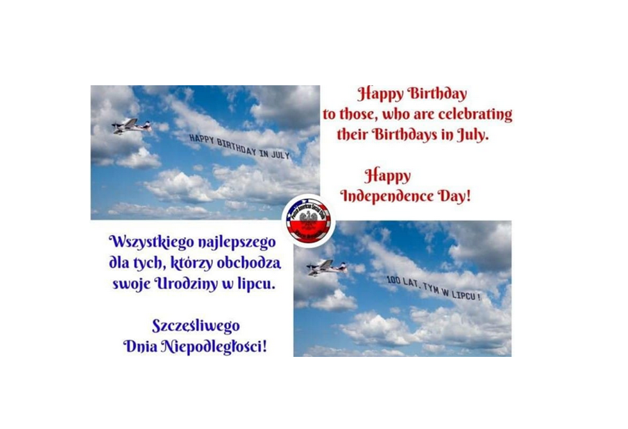 HBD July pasc – Polish American Social Club of Vero Beach